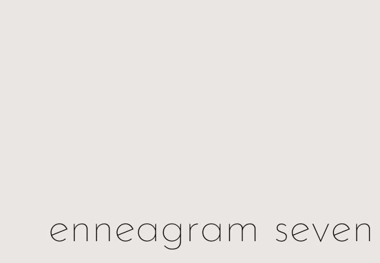 Type Seven – Personality City